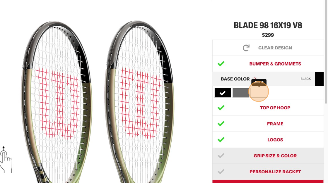 Wilson Custom Tennis Rackets | Your Game - Your Way - Trent's Buys