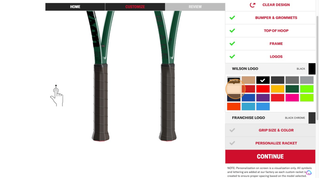 Wilson Custom Tennis Rackets | Your Game - Your Way - Trent's Buys